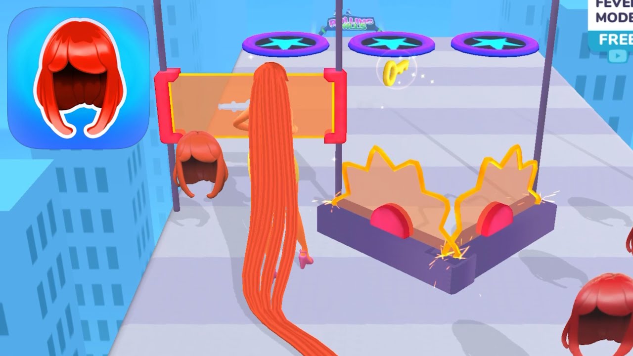 Hair Challenge - All Levels Gameplay Android, iOS - YouTube