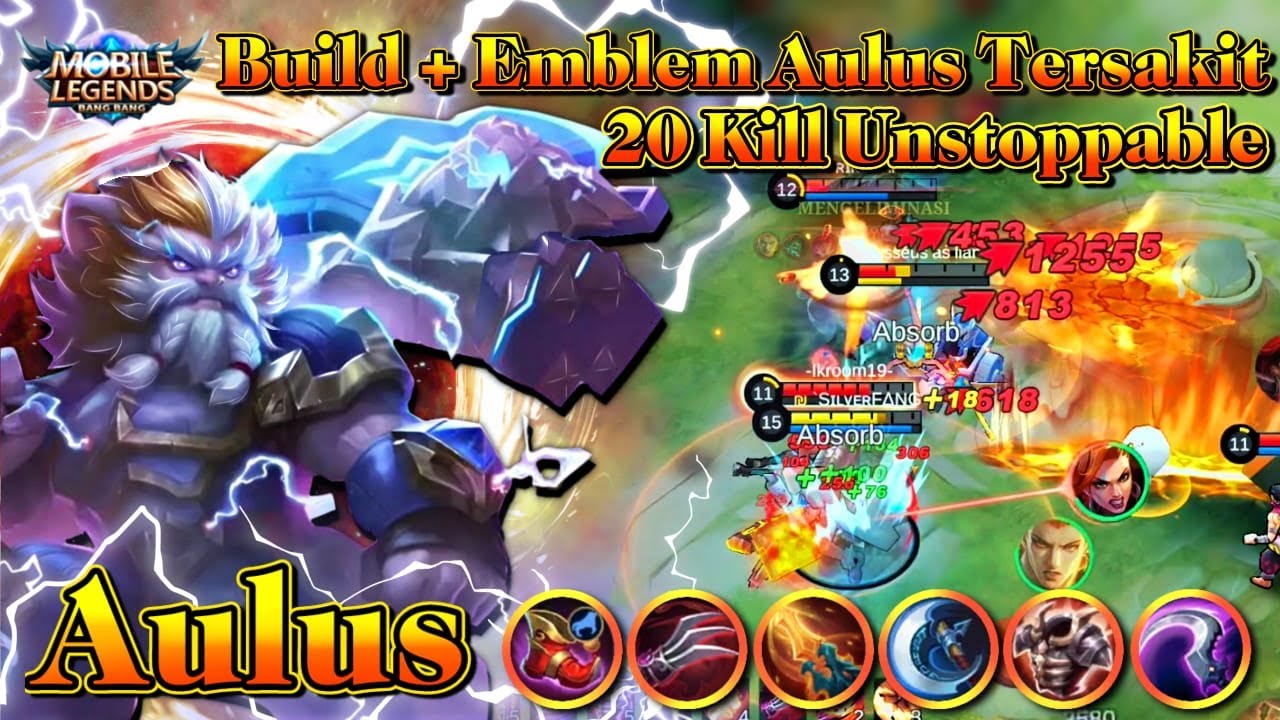 20 KILL AULUS (BUFF) TERBARU S30 BUILD CRAZY DAMAGE HIPER OVERKILL ...