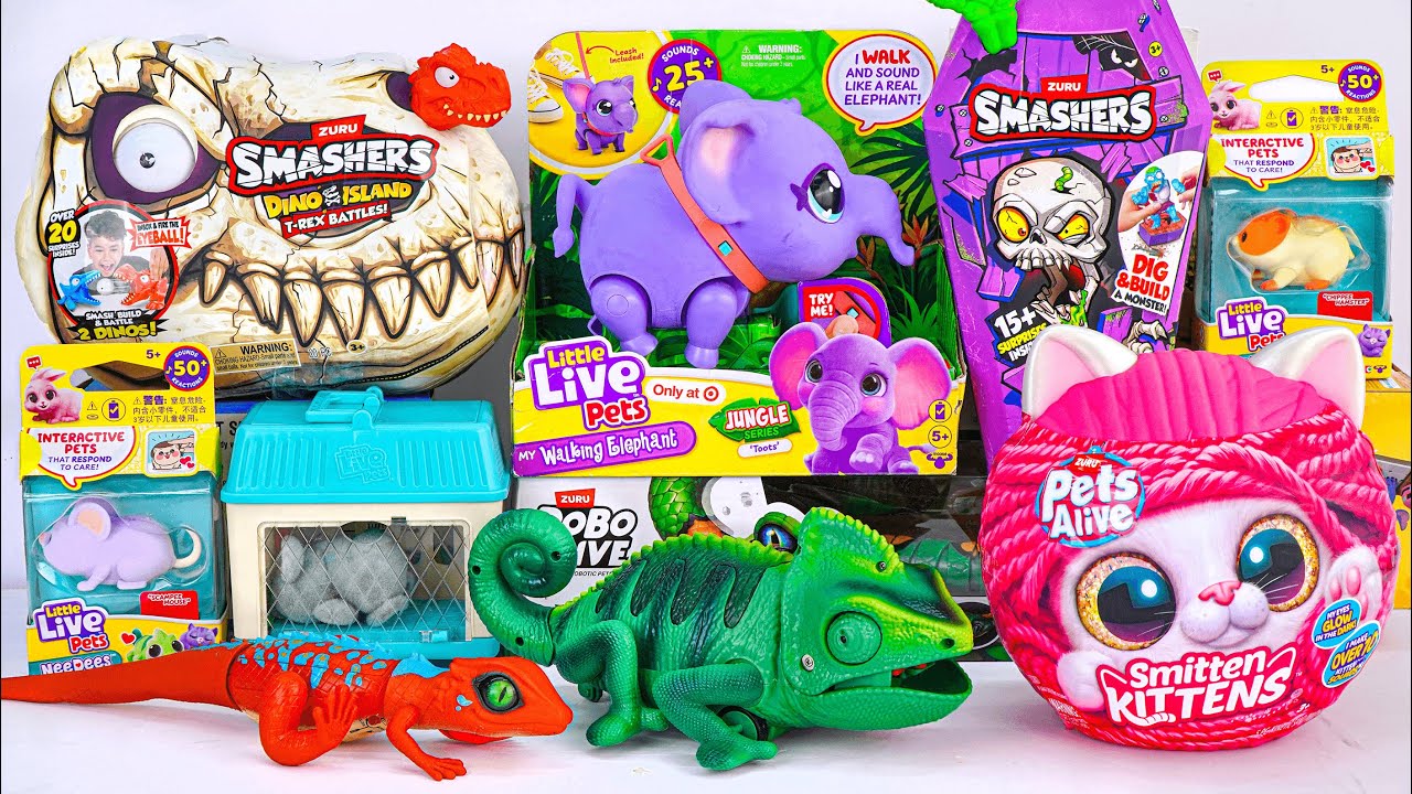 Unboxing and Review of Zuru toy collection ASMR - YouTube