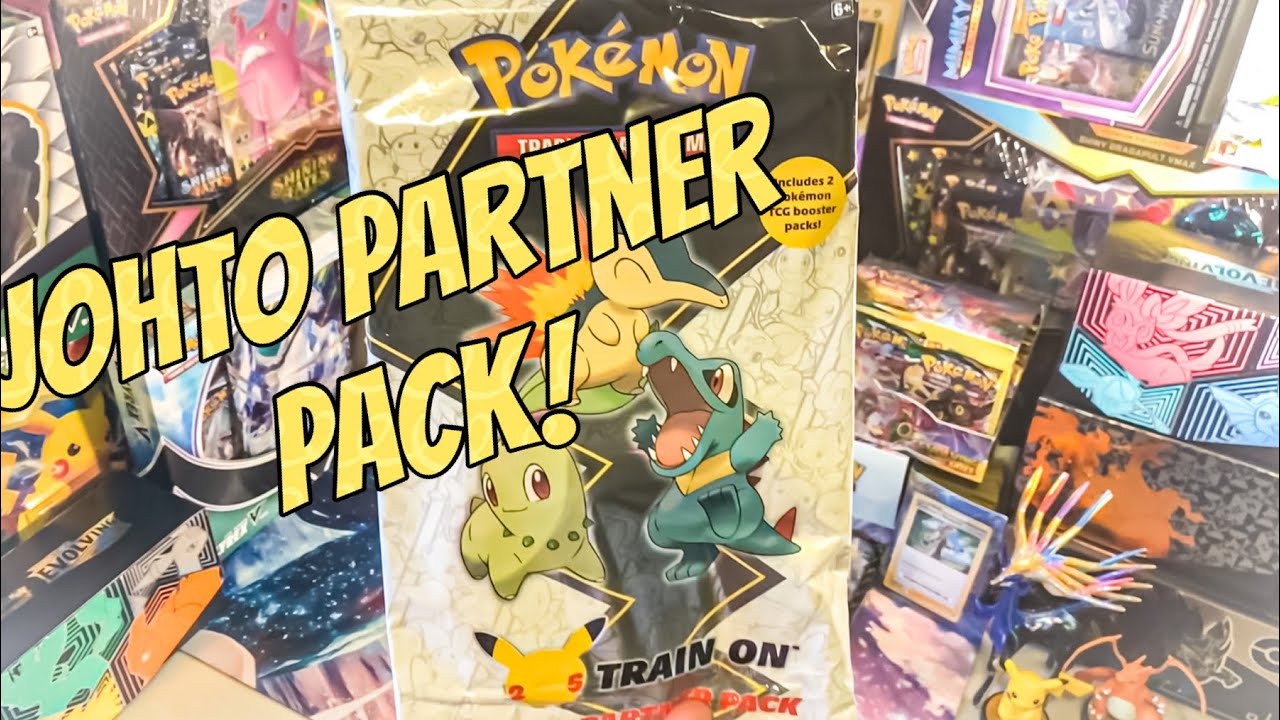 Pokemon TCG Johto September First Partner Pack - YouTube