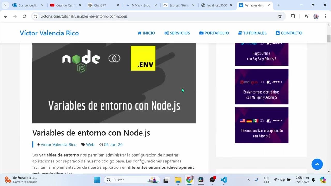 Crear una API con Express JS | Curso de API con Express - YouTube