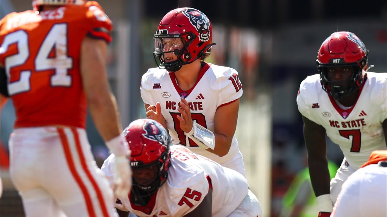 NC State QB Lex Thomas on getting playing time vs. Clemson, recovery ...