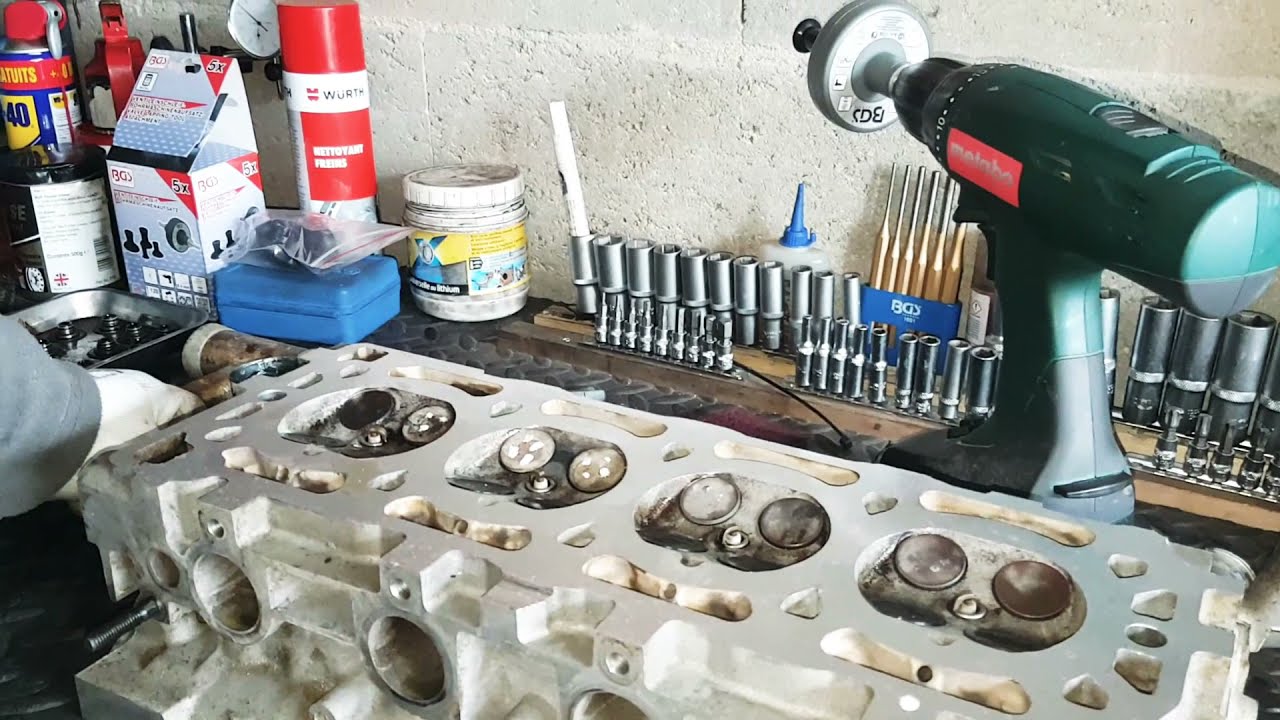 comment roder les soupapes et rapide - YouTube