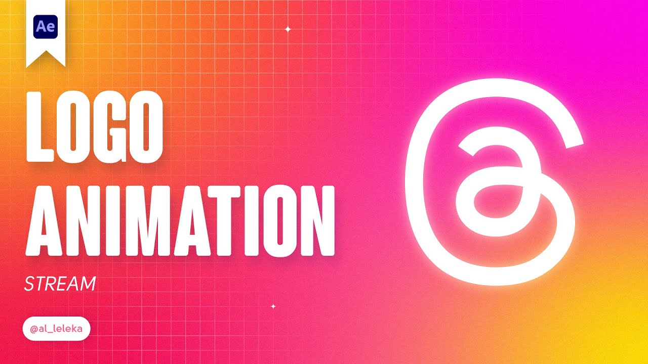 THREADS LOGO ANIMATION IN AFTER EFFECTS. STREAM - YouTube
