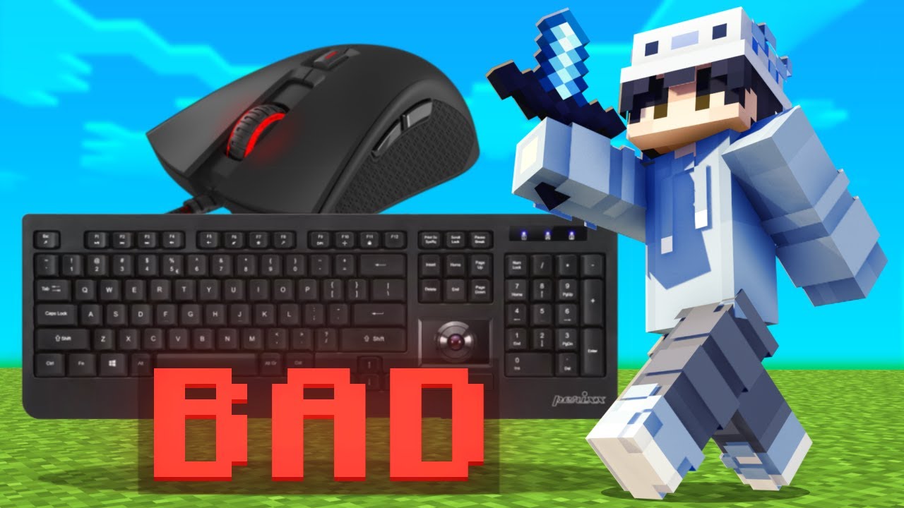 I played Minecraft on the WORST Setup.. - YouTube
