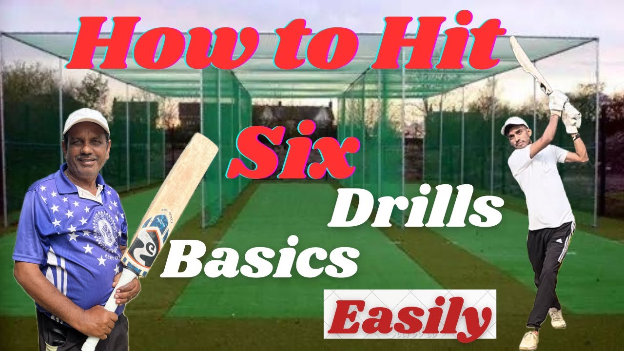 How to hit sixes in cricket | power hitting drills in cricket | six ...