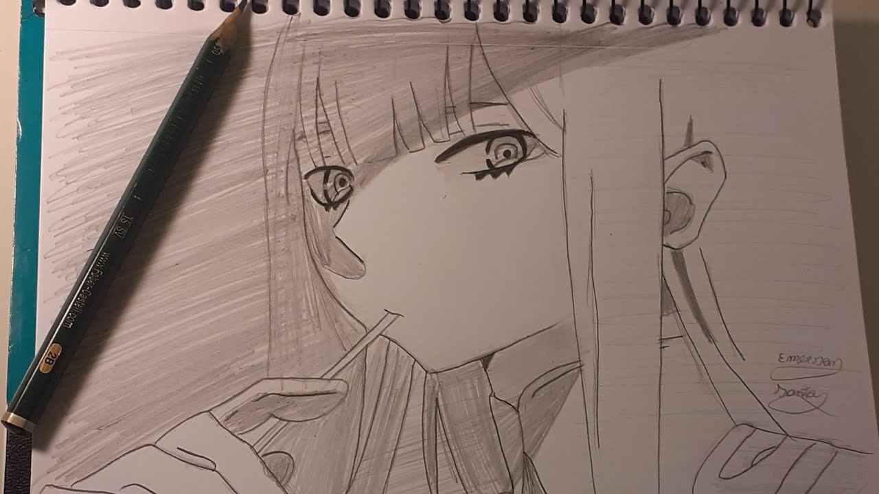 Como Desenhar ZERO TWO (Darling in the FranXX) How to Draw - YouTube