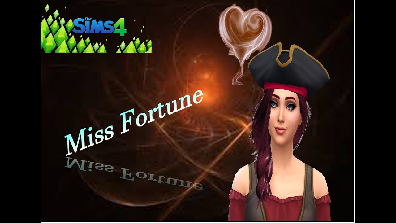 The Sims 4: Create-A-Sim: Miss Fortune - YouTube
