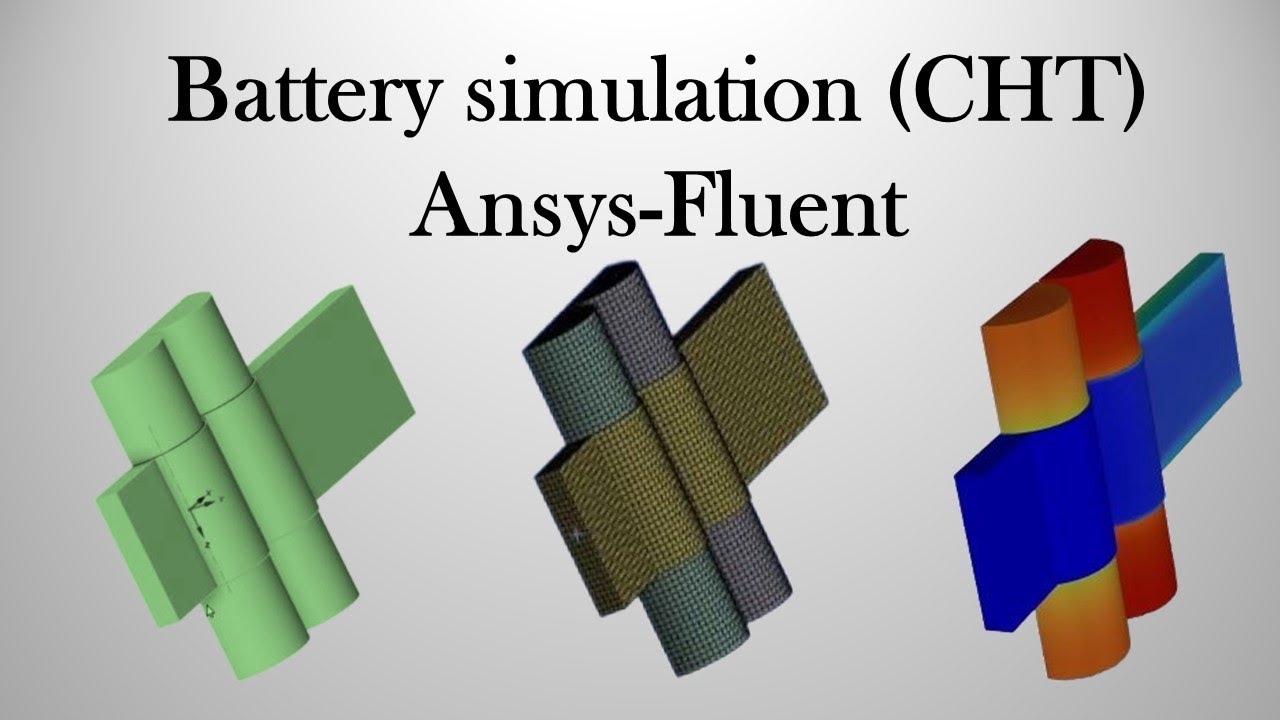 Thermal simulation of Li-ion battery cells | Conjugate heat transfer ...