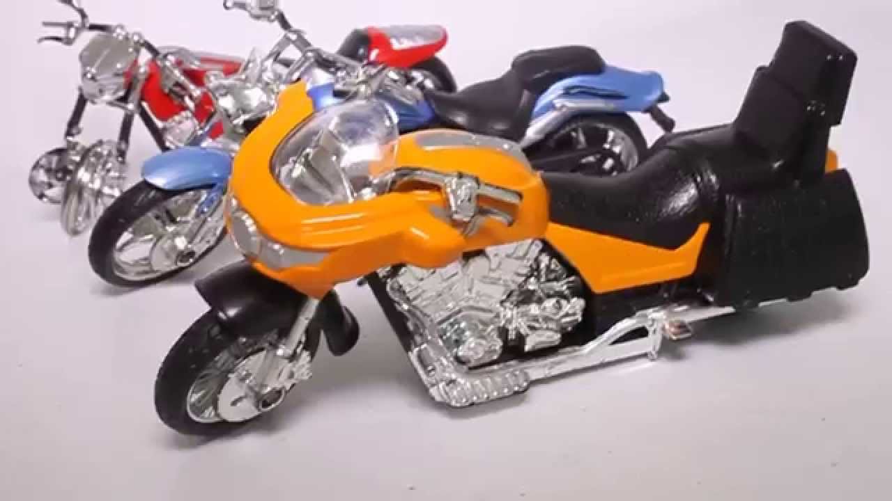 Cute Harley Davidson Kids Motorcycle Mini Toy - YouTube