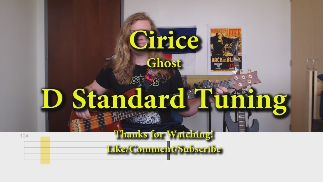 Cirice - Ghost (Bass Cover with Tabs) - YouTube