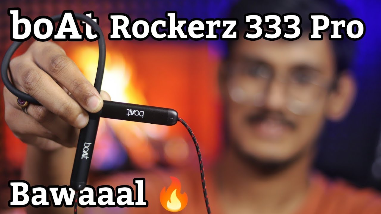 boAt Rockerz 333 Pro - Review & Unboxing - Gaming TEST || Best Neckband ...