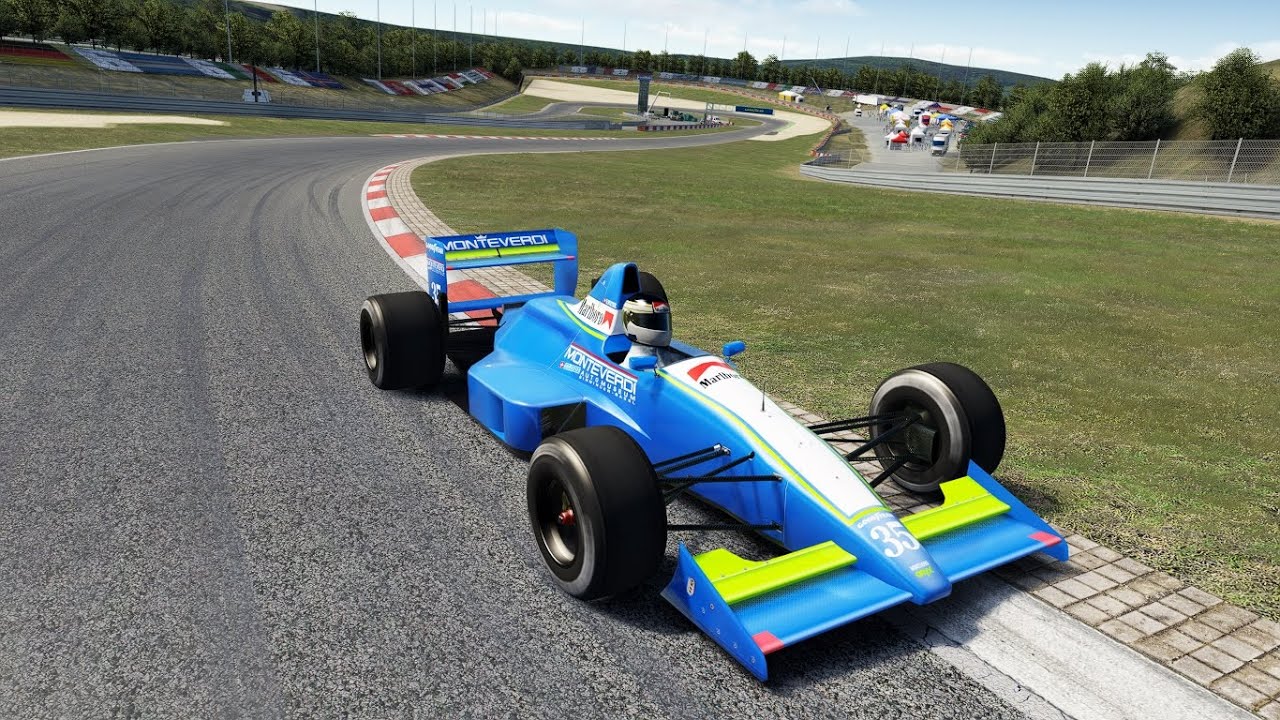 Assetto Corsa F1 1990 Onyx ORE-1B at Nürburgring GP (S. Johansson ...