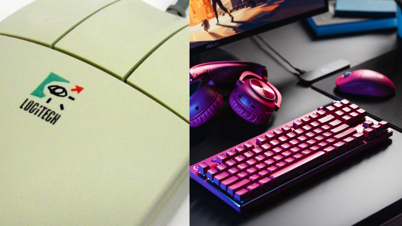 La Historia De Logitech - YouTube