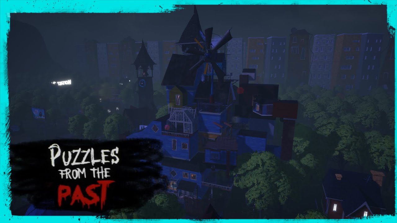 HELLO NEIGHBOR MOD KIT: PUZZLES FROM THE PAST BETA 3 [PART 2] - A HUGE ...