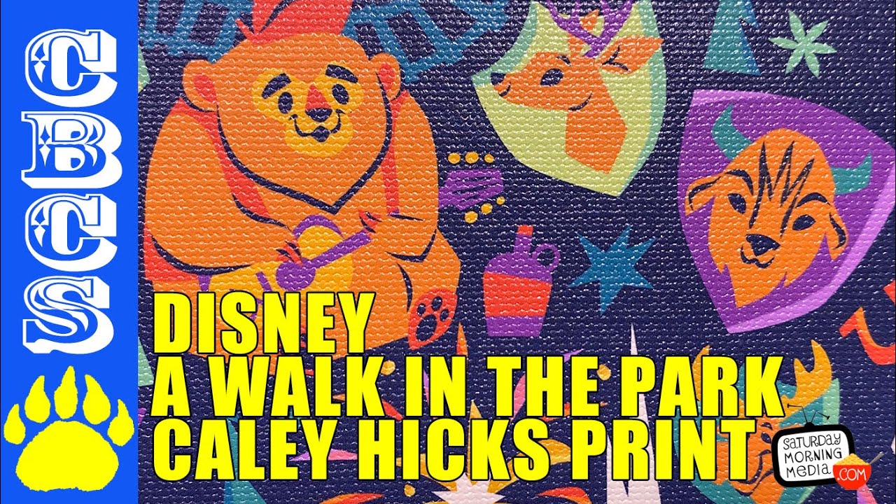 2020 Disney A Walk In The Park Print by Caley Hicks - CBCS #244 - YouTube
