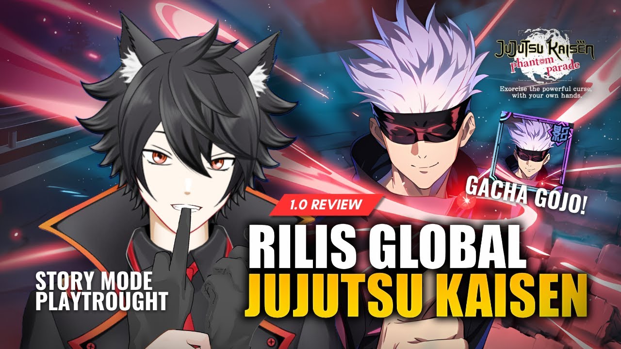 【VtuberID】JUJUTSU KAISEN PHANTOM PARADE - FINALLY RILIS GLOBAL?! LESGO ...