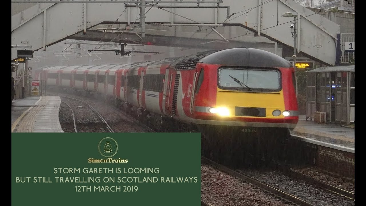 Gareth is looming but still travelling on Scottish Railways (12th March ...