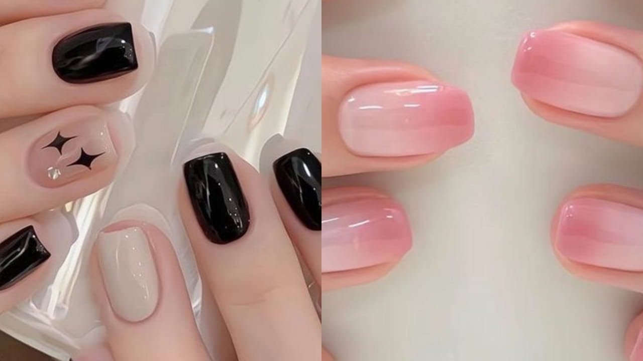 Short nails for girls | comfortable nails | smooth nails | nail art ...