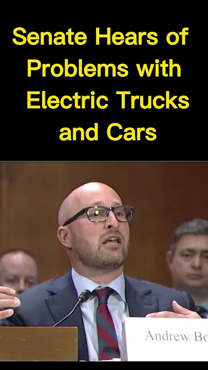 Us Senate Hears Of Problems With Electric Vehicles Youtube