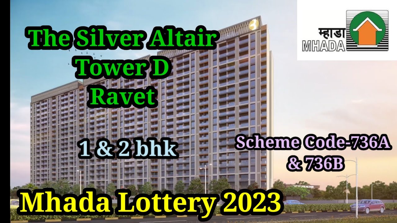 The Silver Altair Tower D | Mhada Lottery Pune 2023 | Ravet | 1bhk | 2 ...