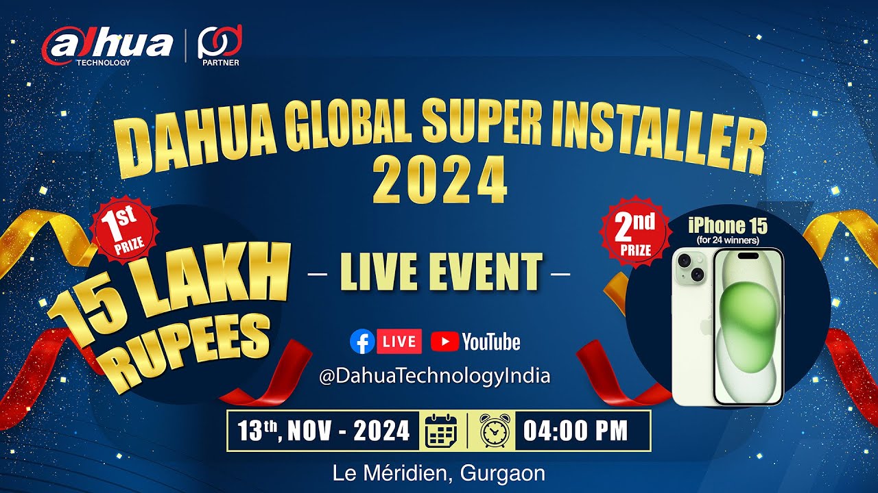 Grand Finale Contest | Dahua Global Super Installer 2024 - YouTube