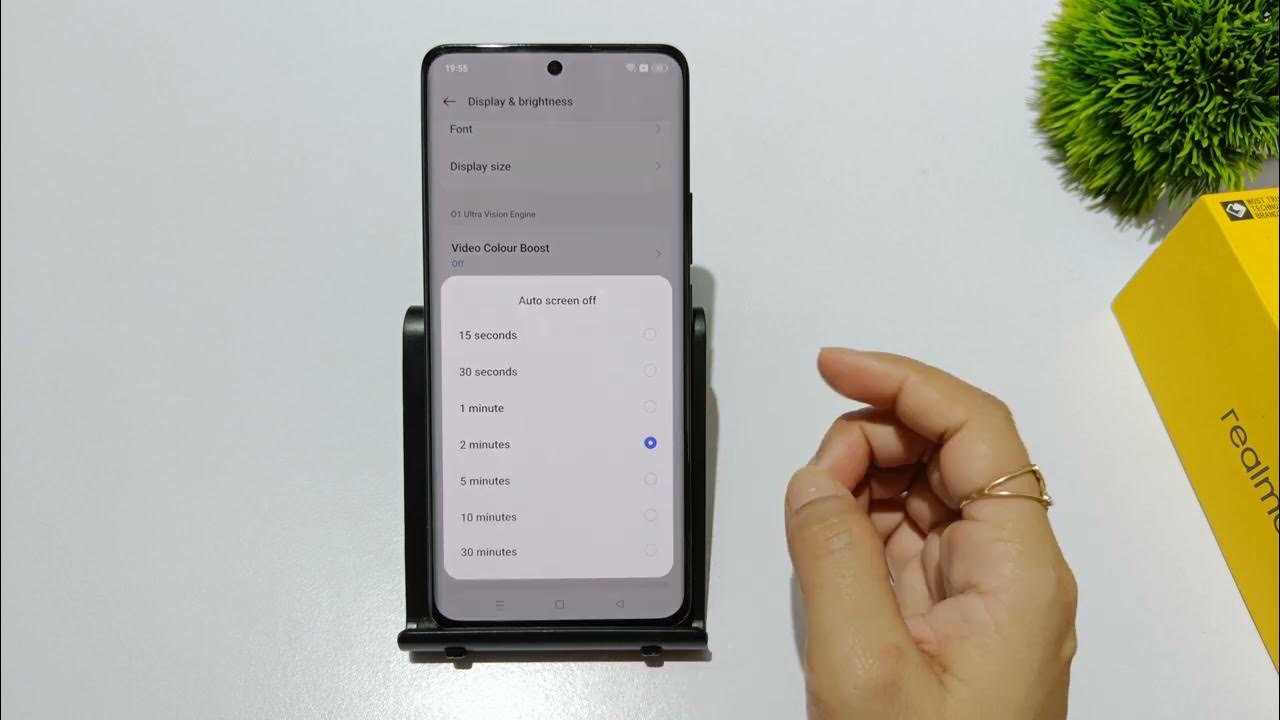 Change screen timeout in realme 11 5g | realme 11x me display light ki off problem theek kaise ...