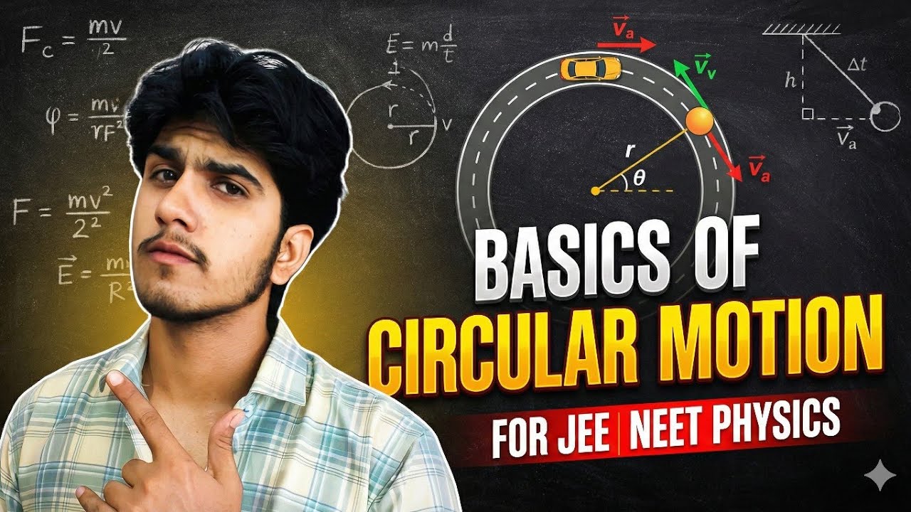 Basics of Circular motion in physics - YouTube