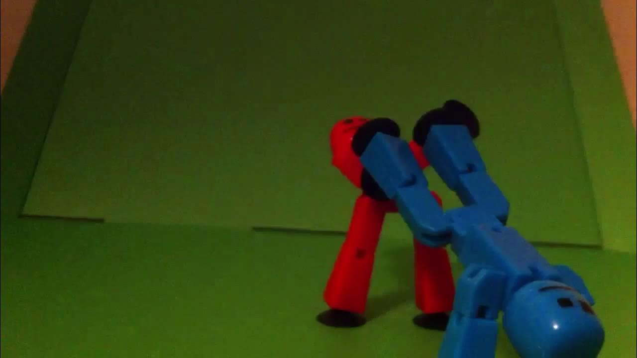 Stop Motion | Stikbot Fight Scene: Part 1 - YouTube