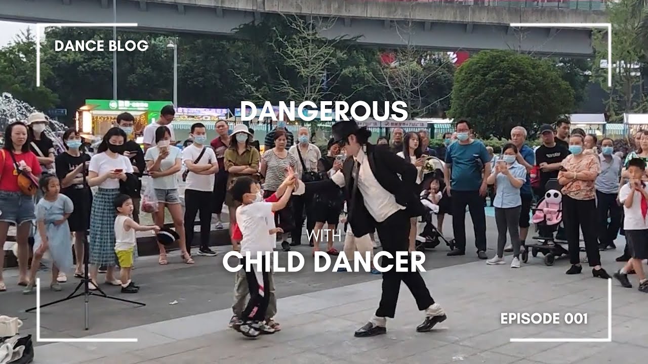 Street performance Michael Jackson DANGEROUS choreography CAI JUN # ...