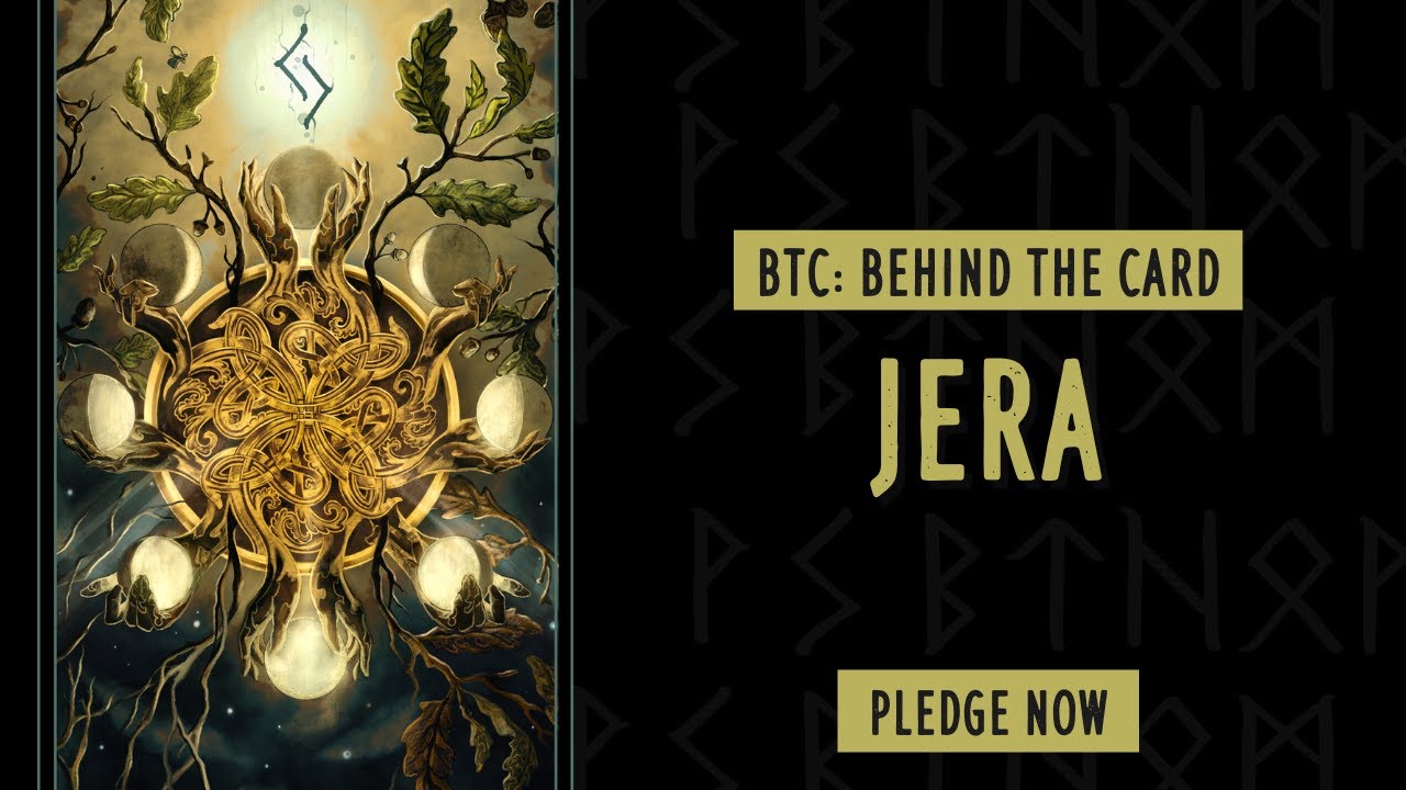 THE CREATION OF JERA - RUNE CARD KICKSTARTER UPDATE - YouTube