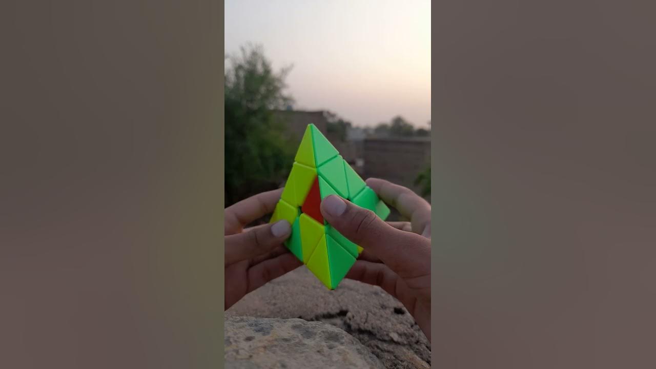 2nd and 3rd layer solve of pyraminx cube part 2 - YouTube