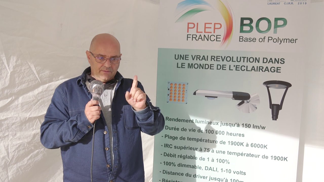 Présentation de Plep France, exposant au salon 2020 de l'Eclairage ...