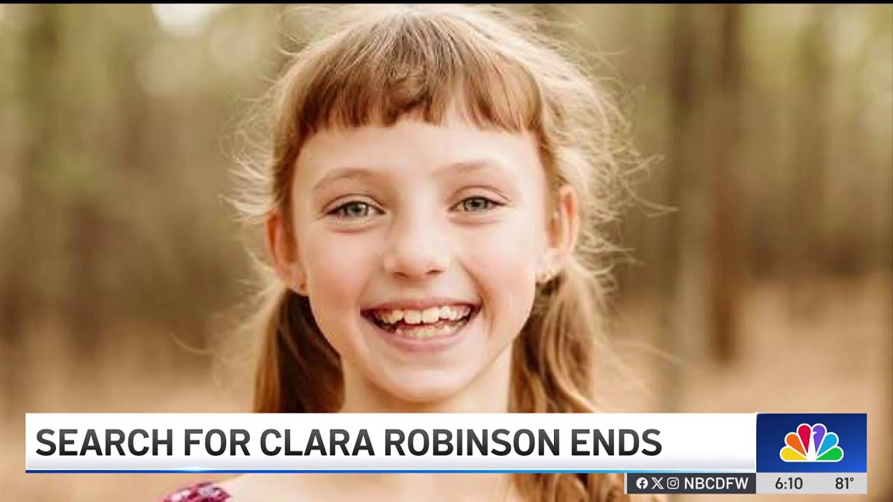 Texas EquuSearch ends official search for Clara Robinson - YouTube