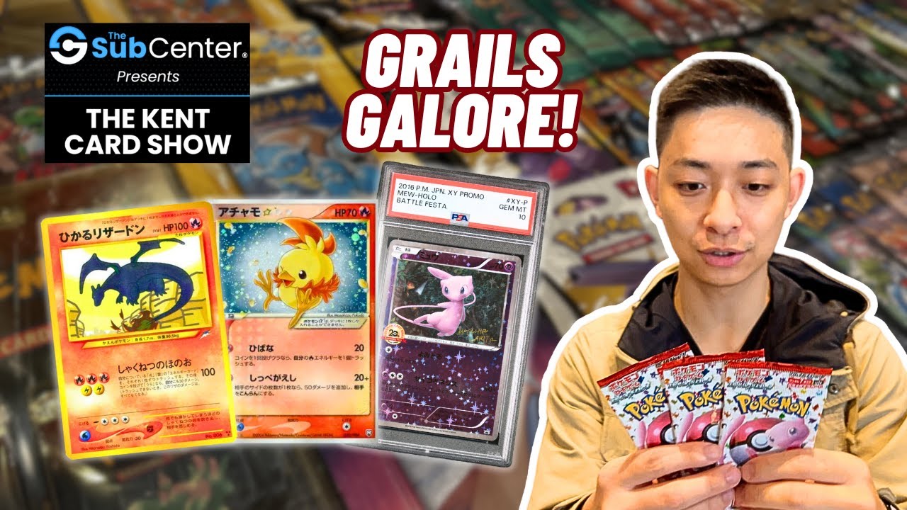 Finding RARE Pokémon Cards at a UK Card Show! | Buyer POV Kent Card ...