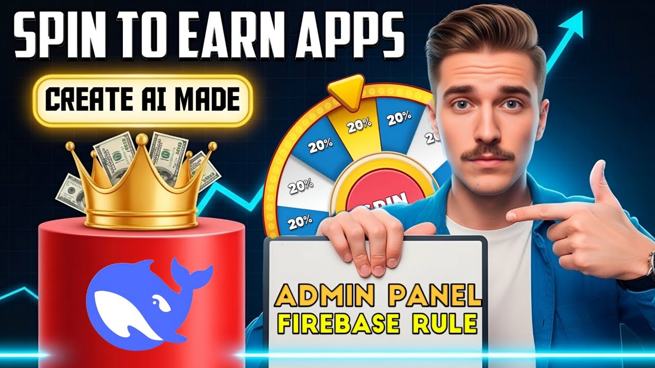 How to Create a Spin to Win App with Firebase & Admin Panel | Full ...
