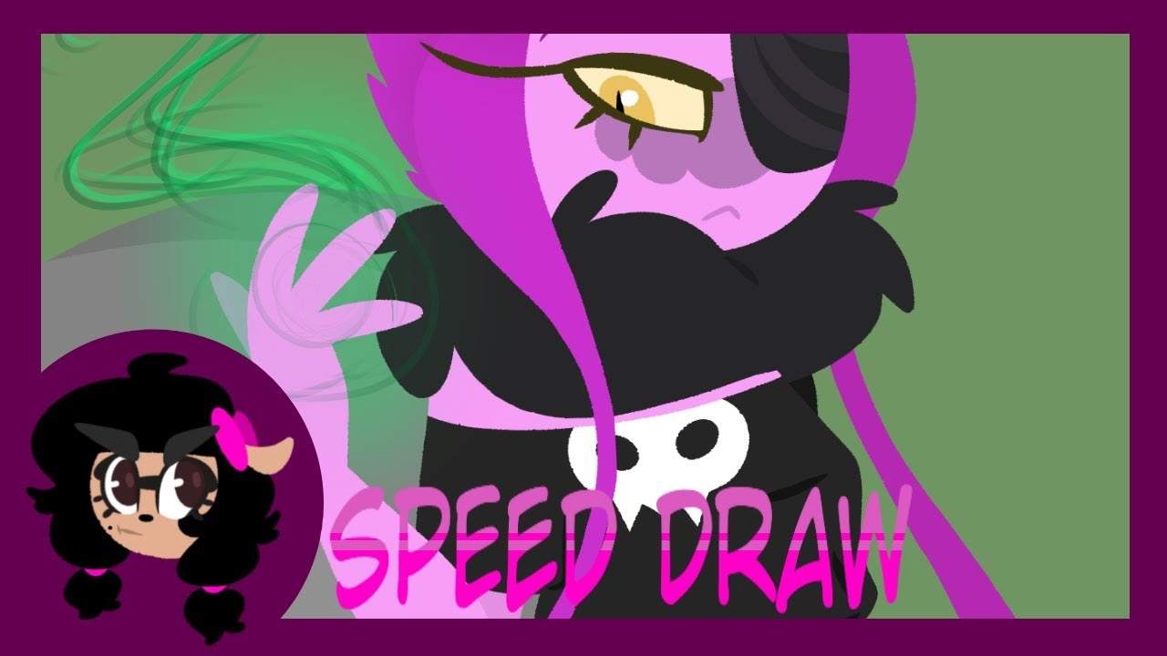 Gothic Witch GF [Out of This World Speeddraw] - YouTube