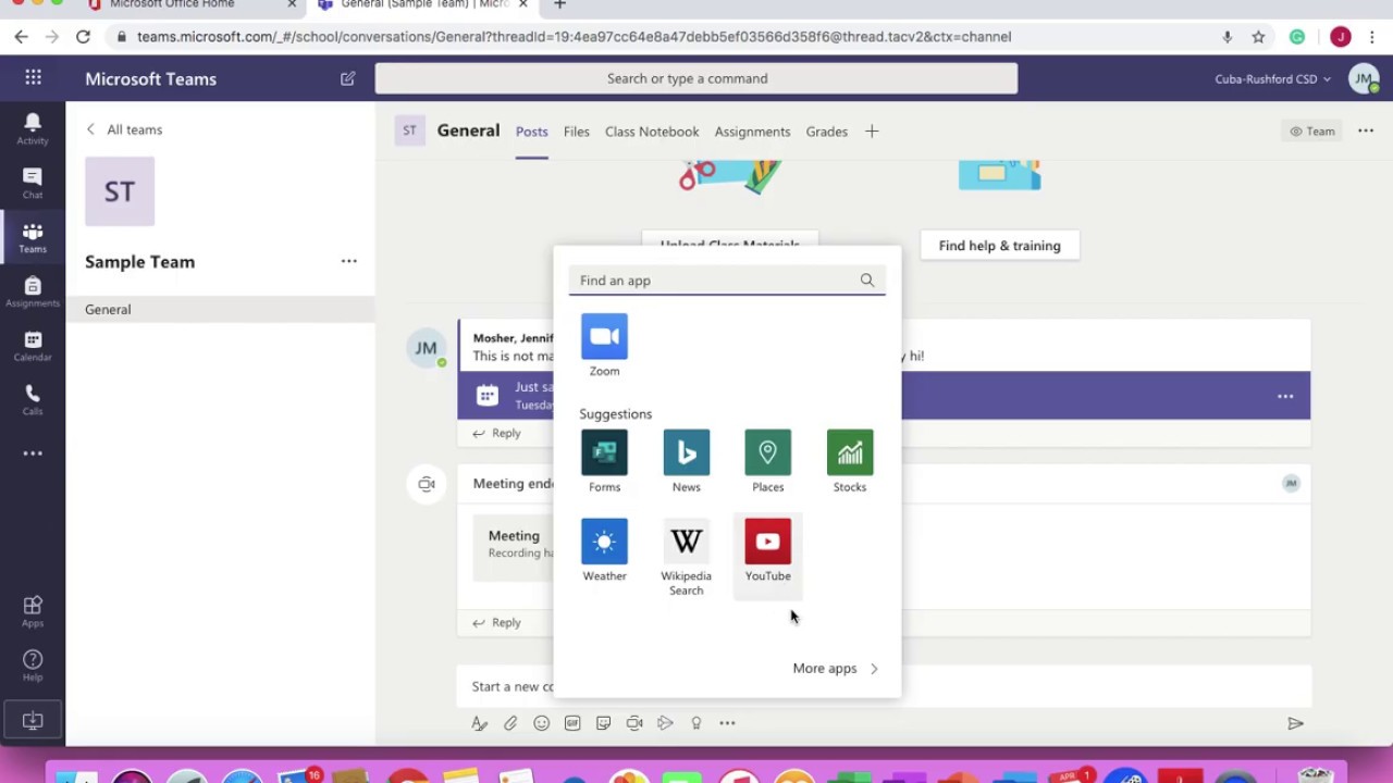 Microsoft TEAMS Tutorial (Meet Now and Zoom) - YouTube