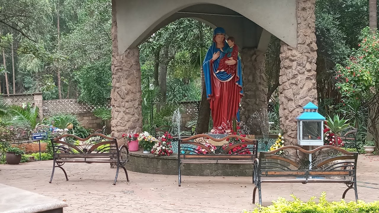 OUR LADY CONSOLATA SHRINE; The way of Jesus Christ to the Holy Cross.# ...