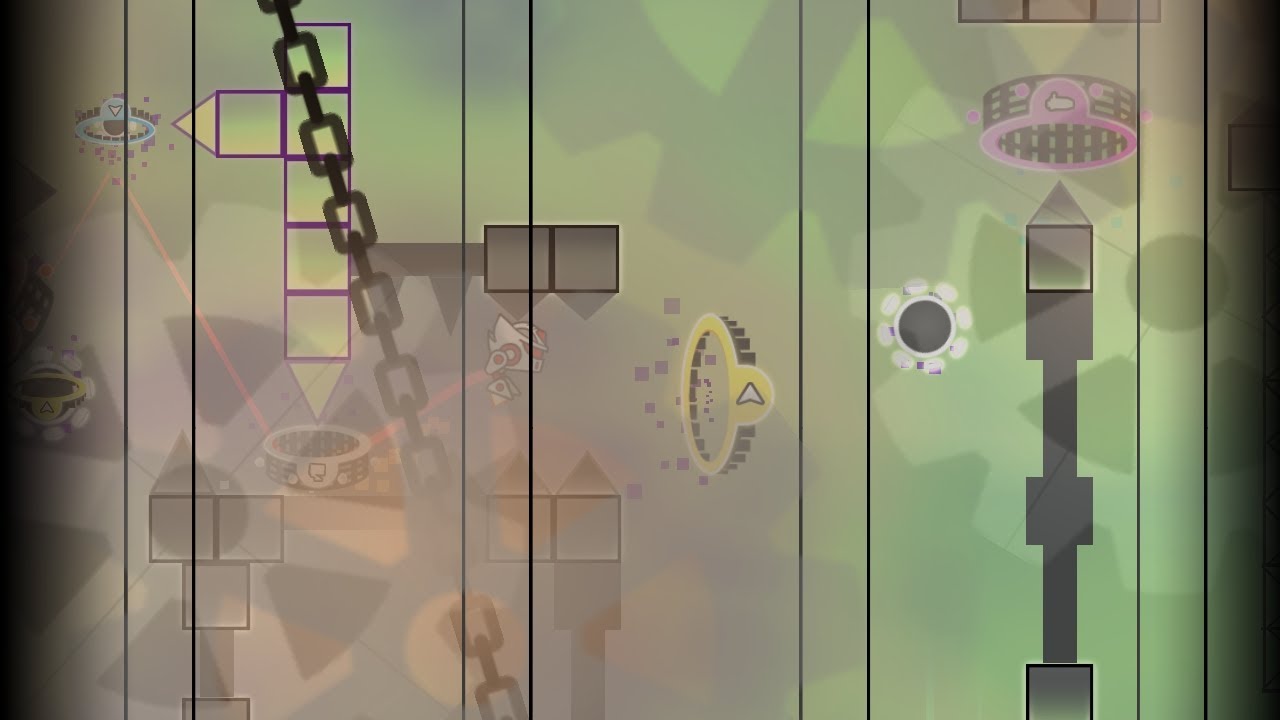 DESERT DECO, 0-38% + hitboxses| GEOMETRY DASH|inspired by rust and ...