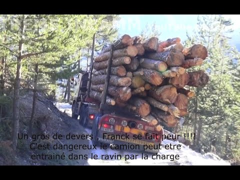 Franck chauffeur de Grumier EXTRÊME ⚠️ VOLVO FH16 en hiver - YouTube