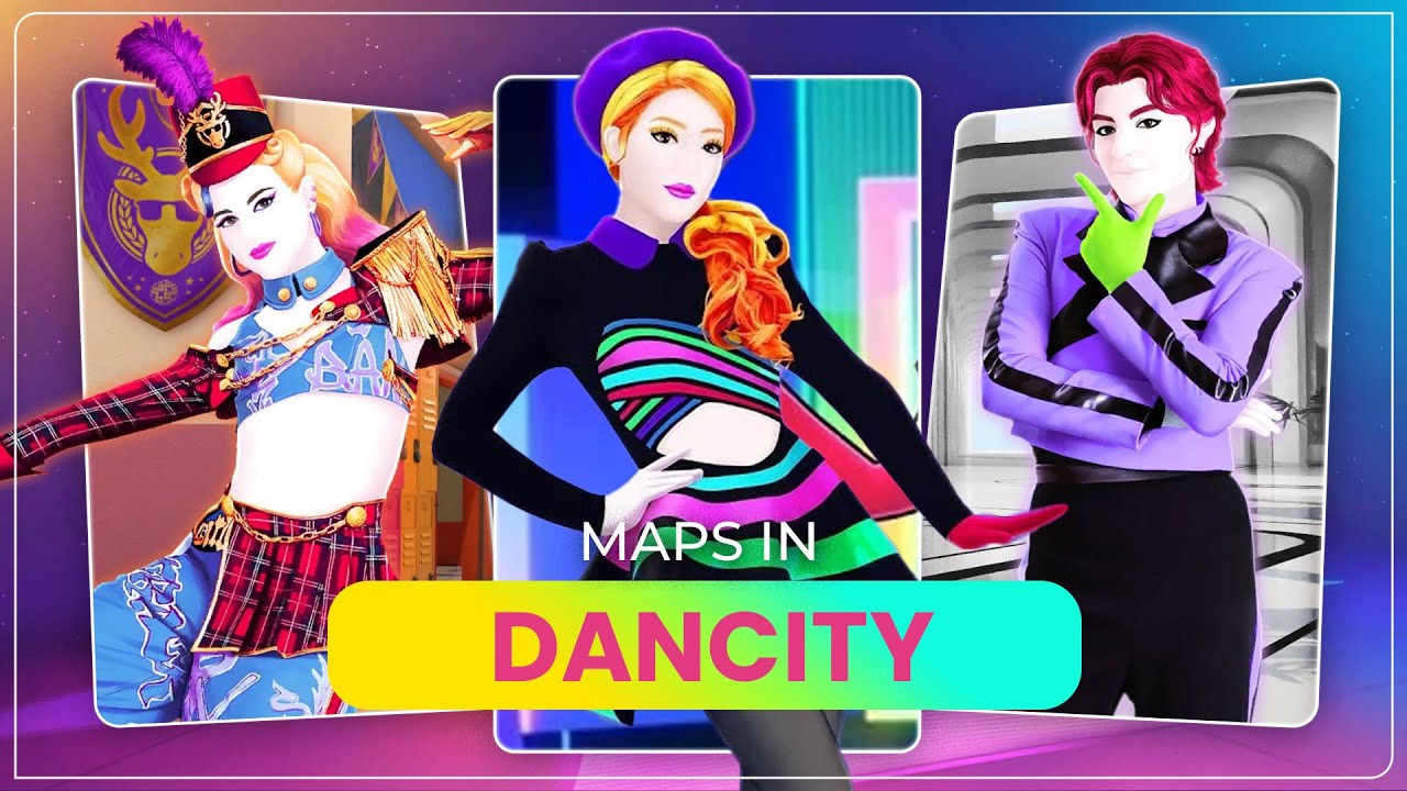 Just Dance: All maps in DANCITY | #2 (Danceverses ) - YouTube