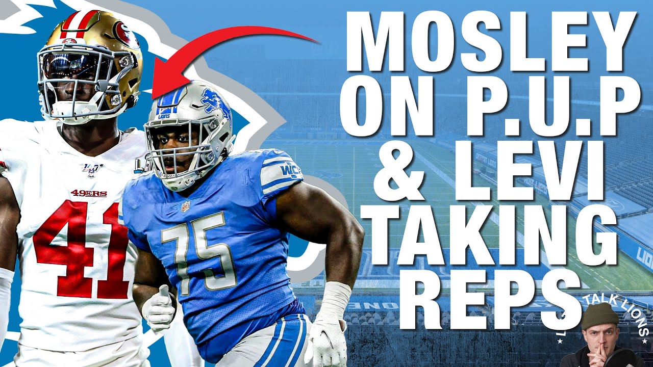 Detroit Lions Training Camp News: Emmanuel Mosley on PUP - YouTube