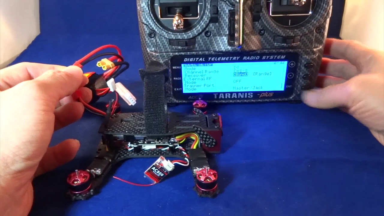 Entry Level Pilot Series - Binding auto bind receiver - AC800 frsky ...