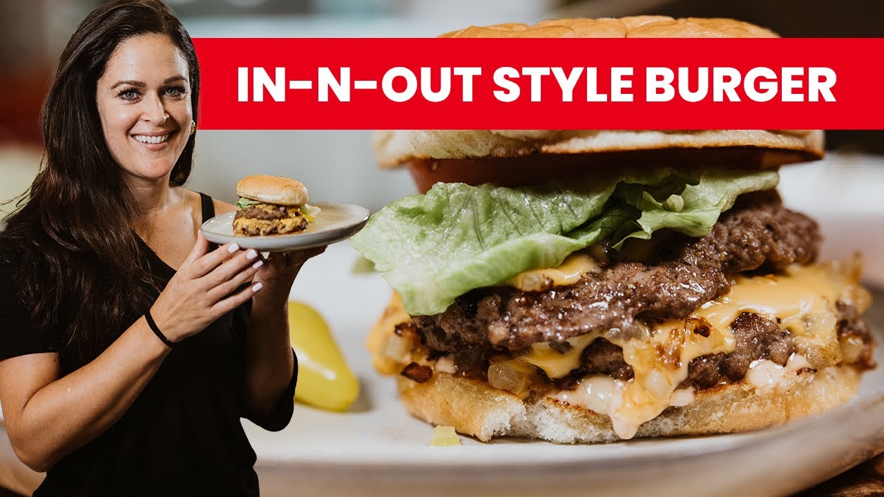 In-N-Out Style Cheese Burger | 15-Minute, Simple, Tasty, and Quick Home ...