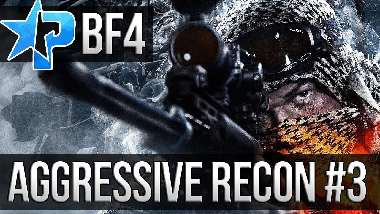 BF4 Aggressive Recon #3 - CS LR4 Iron Sights + Suppressor (Battlefield ...
