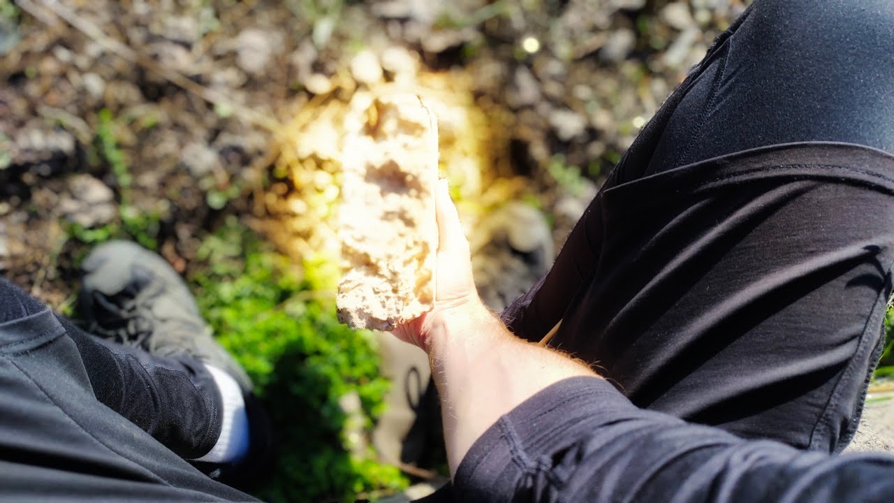 Outdoor Bicep Workout Using a Stone: Natural Strength Training - YouTube
