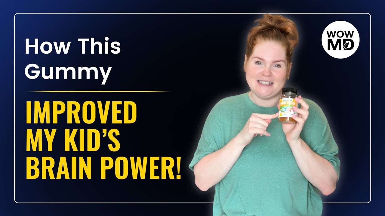 How Omega Fish Oil Gummies Boosted Kid's Focus & Brain Development ...