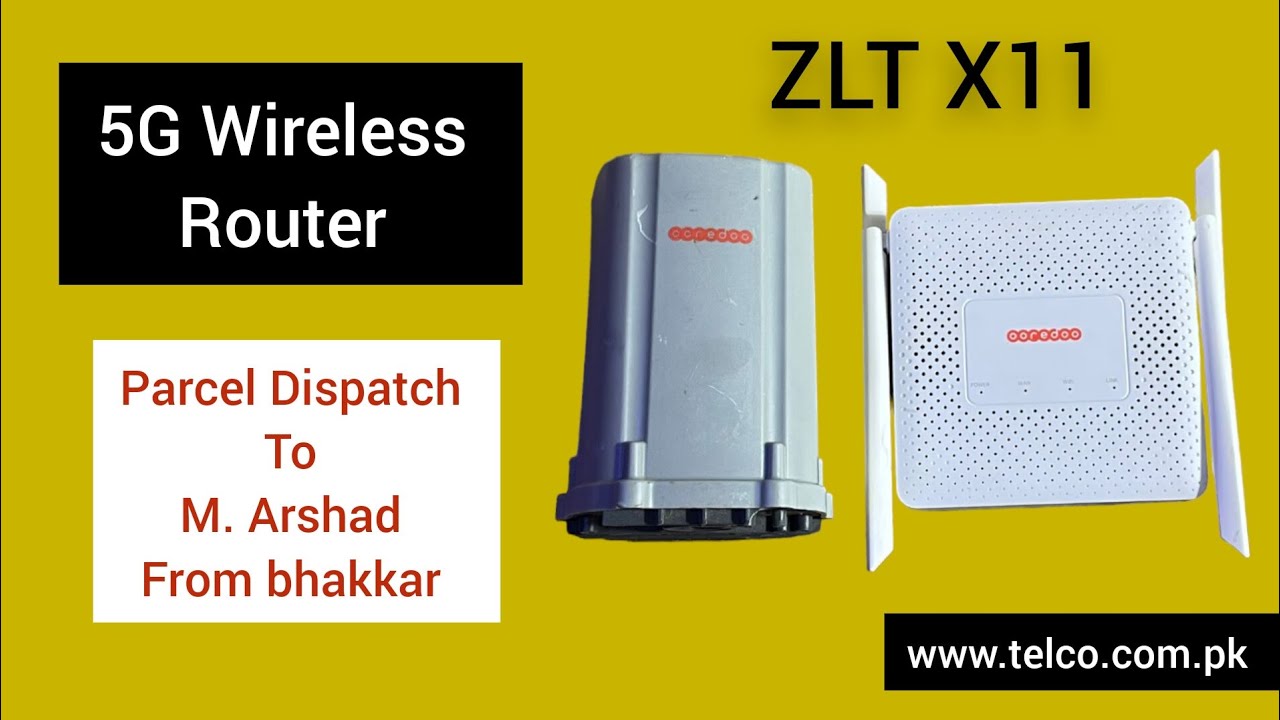 5G Wifi Router ZLT X11 - YouTube