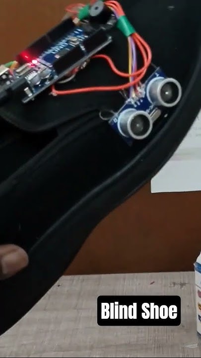 Ultrasonic Blind Shoe #arduinotutorial #arduino #arduinoproject #robotarduino #automobile - YouTube